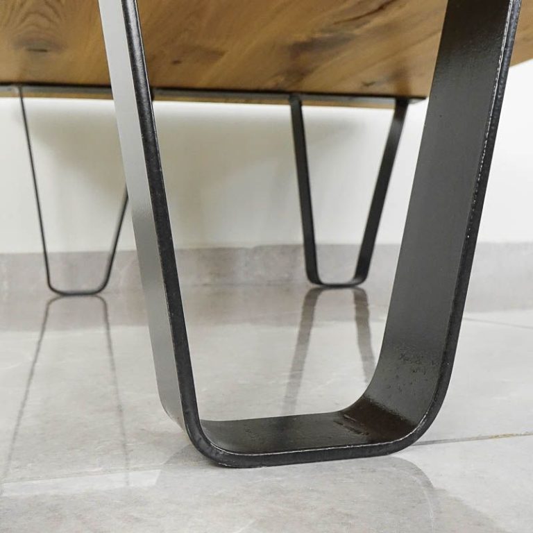 Metallist jalg TWIN, H370 * 800mm, lattraud | PlastMet